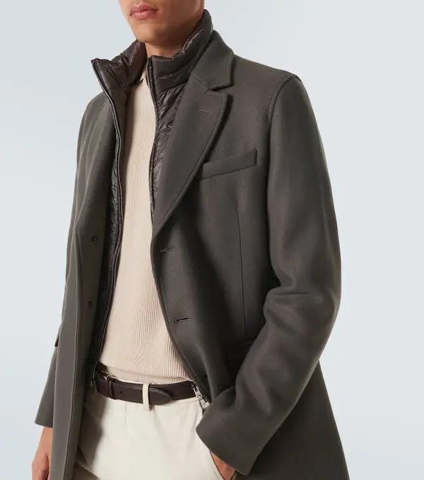 Herno Wool-blend Overcoat