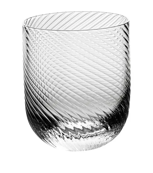 RICHARD BRENDON Set Of 2 Optic Tumblers - Clear