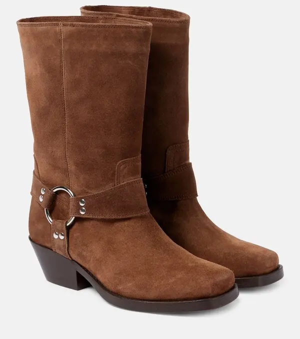 Isabel Marant Étoile Antya Suede Ankle Boots - Brown
