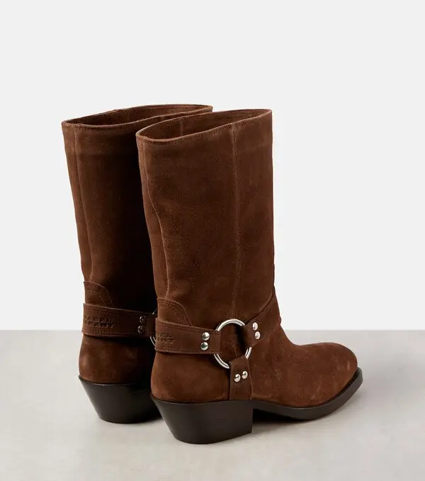 Isabel Marant Antya Leather Ankle Boots