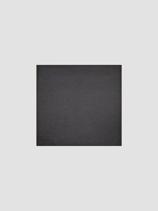 Saint Laurent Large Square Scarf In Casein Fiber And Modal