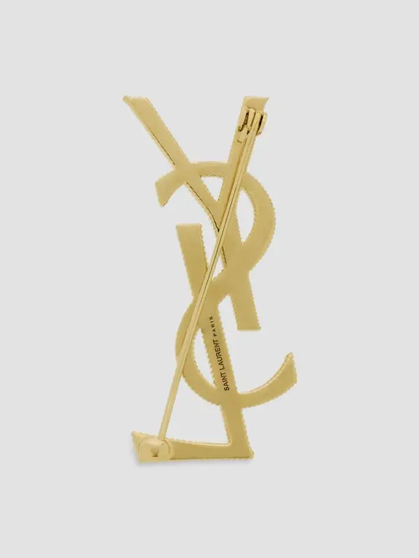 Saint Laurent Brooch In Metal - Cassandre