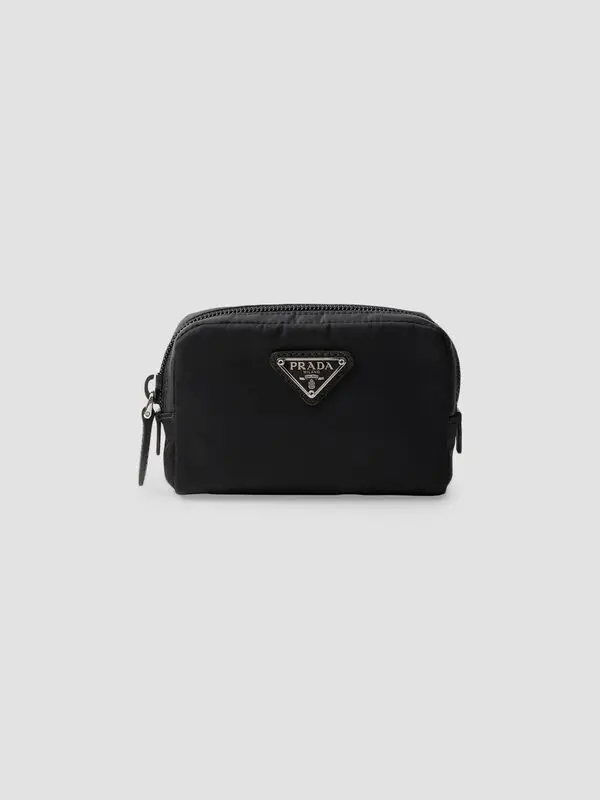 Prada Re-nylon Necessaire Pouch - Black