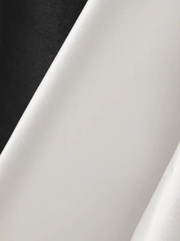 Solace London Tiffany Strapless Satin-twill Gown