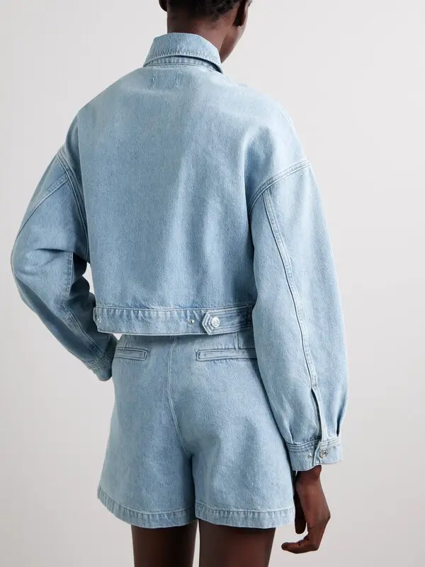 AGOLDE Luka Cropped Denim Jacket