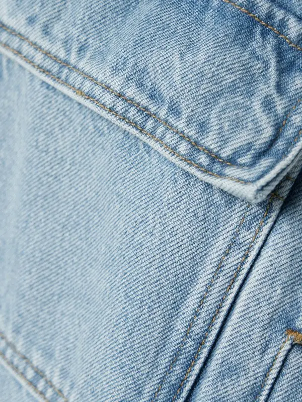 AGOLDE Luka Cropped Denim Jacket