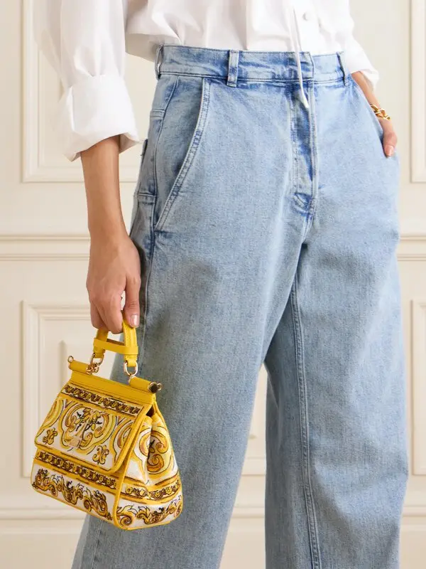 Dolce & Gabbana Maiolica Sicily Medium Shoulder Bag