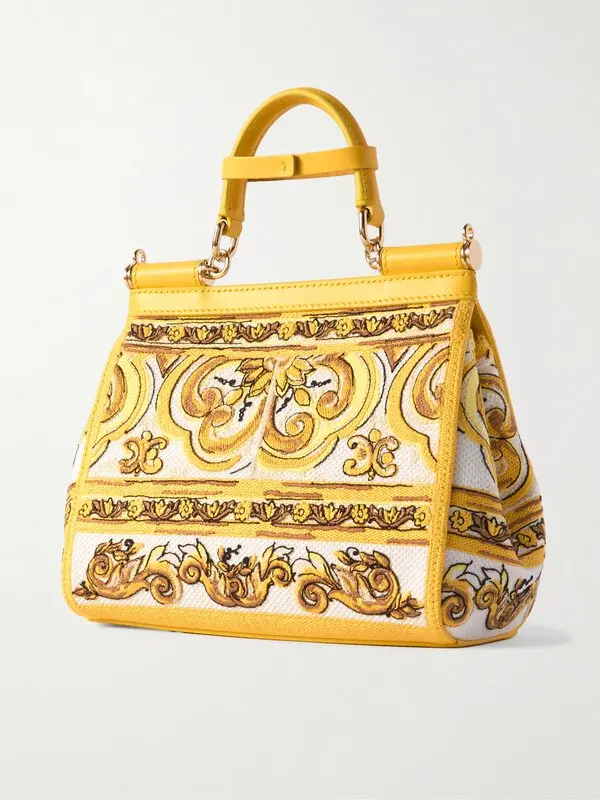 Dolce & Gabbana Maiolica Sicily Medium Shoulder Bag