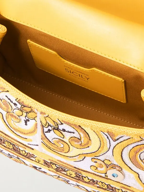 Dolce & Gabbana Maiolica Sicily Medium Shoulder Bag
