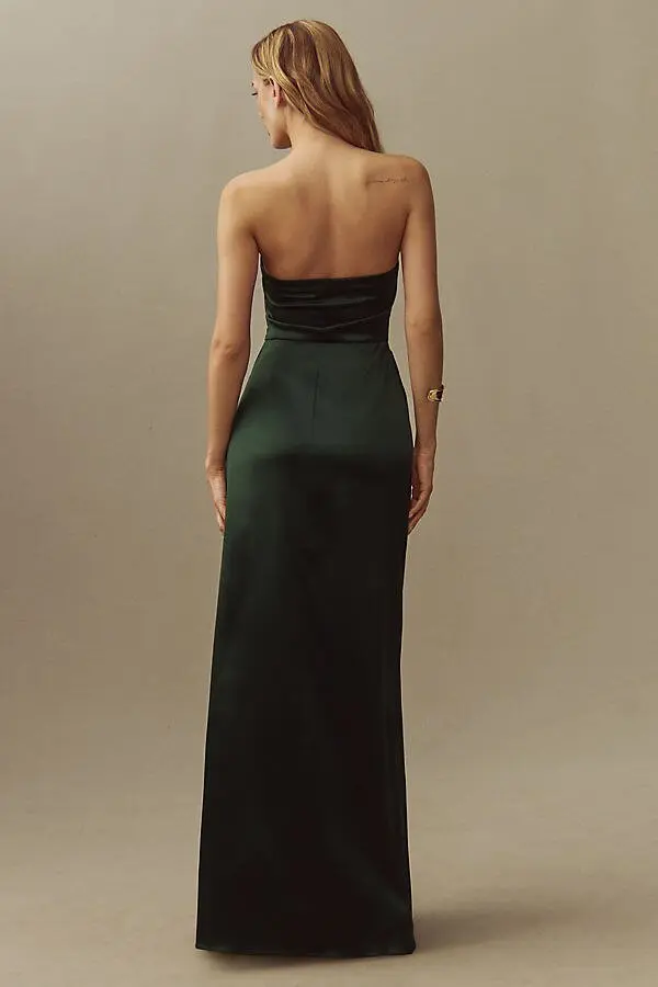 Bhldn Strapless Drop Waist Maxi Dress Evening Dresses | Editorialist