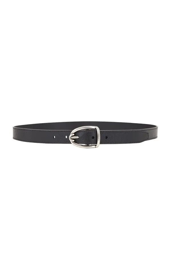 TOM FORD Angled Buckle Belt 23mm - Black
