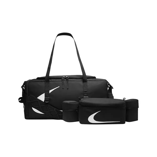 Nike X Off-white Duffle And Waist Bag Combo - Black