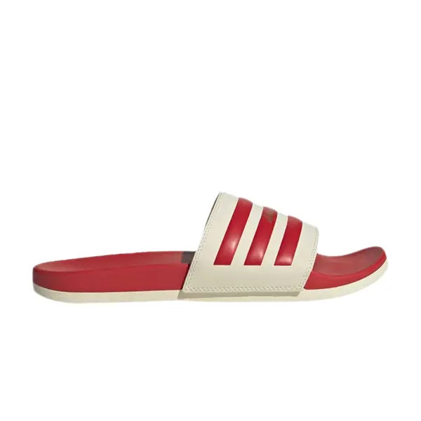 Adidas Adilette Comfort Slides - White
