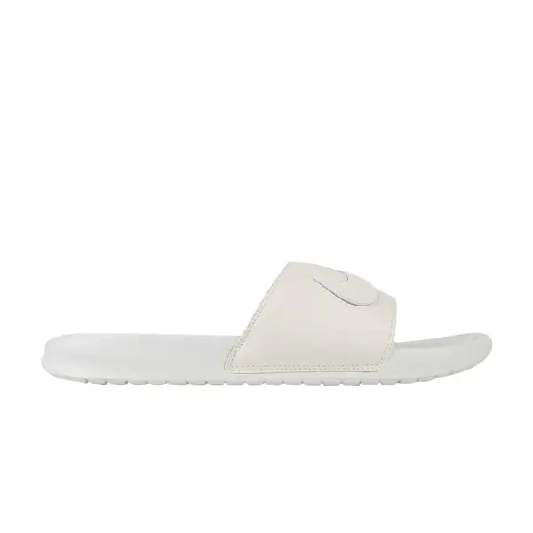 Nike Stussy X Benassi Slides - White | Editorialist