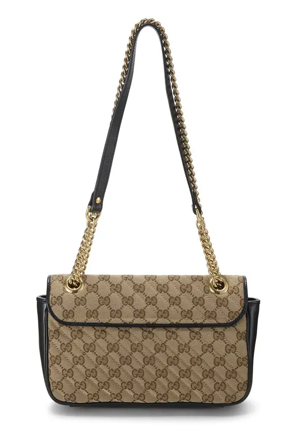 Gucci Original Gg Canvas Marmont Shoulder Bag