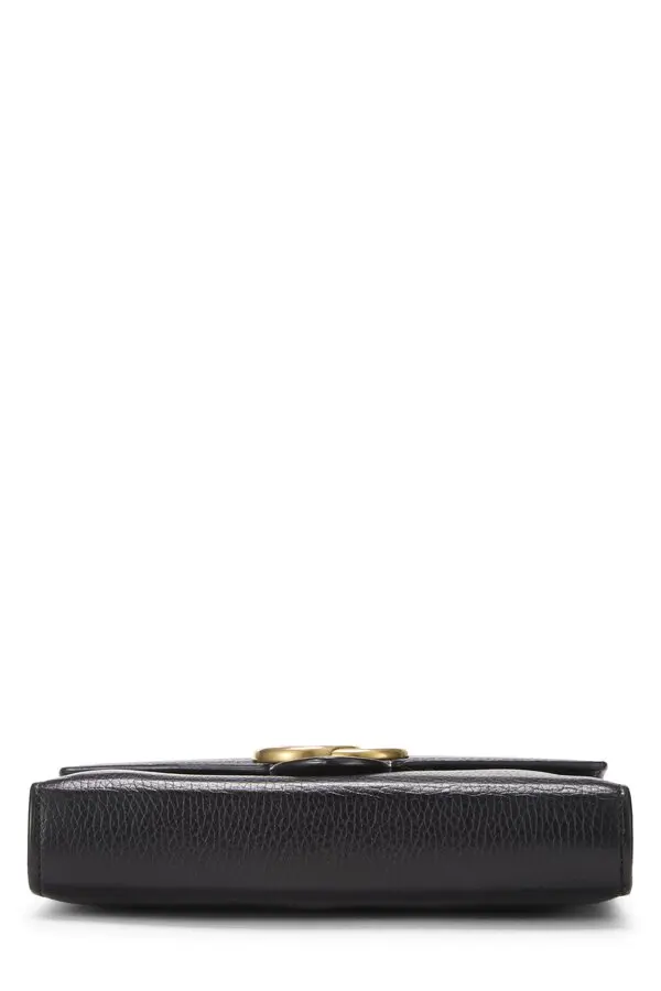 Gucci Leather Gg Marmont Wallet On Chain