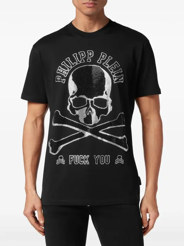 Philipp Plein Skull-print Cotton T-shirt