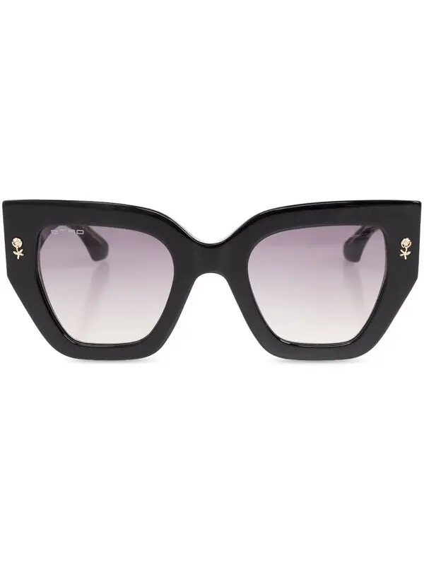Etro Logo-print Square Sunglasses