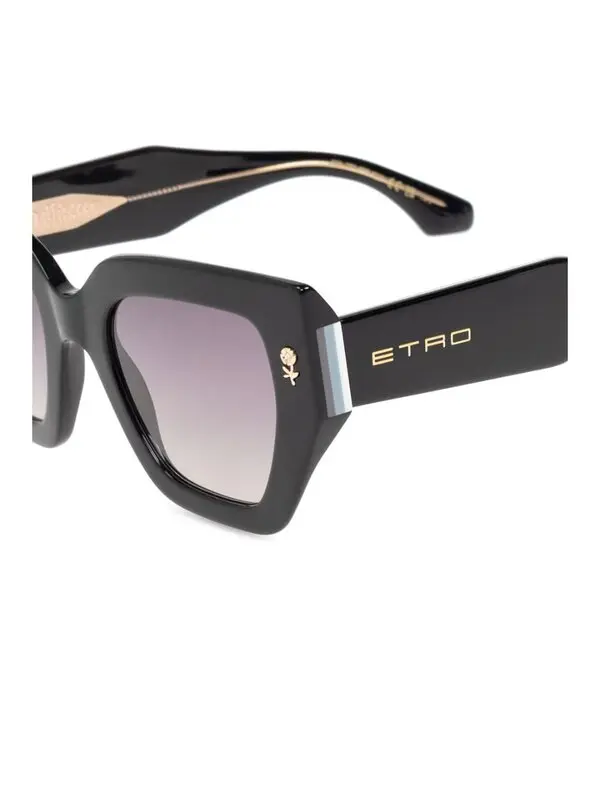 Etro Logo-print Square Sunglasses
