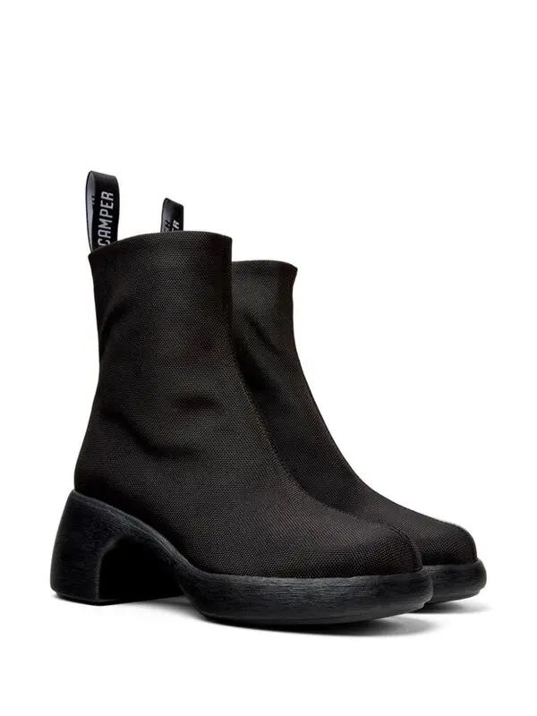 Camper Thelma Ii 60mm Ankle Boots Black Editorialist