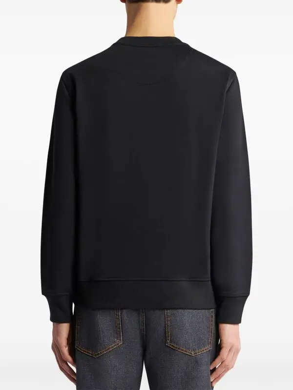 Etro Pegaso Appliqué Crew-neck Sweatshirt