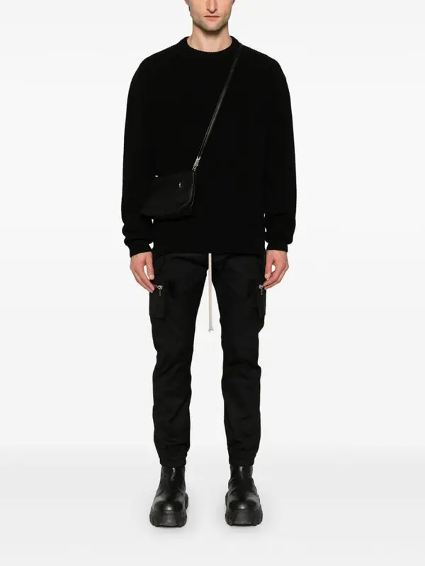 Rick Owens Fisherman-knit Virgin Wool Jumper