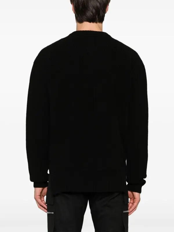 Rick Owens Fisherman-knit Virgin Wool Jumper