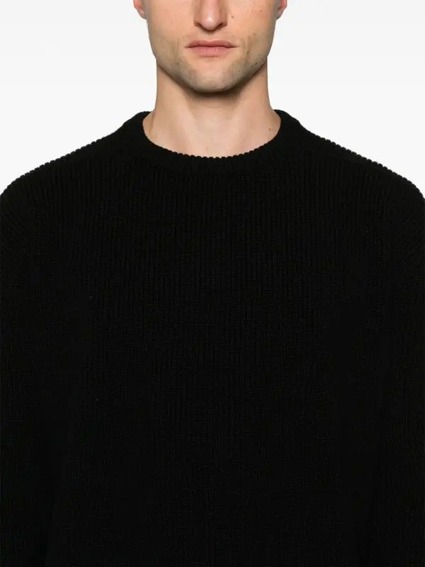 Rick Owens Fisherman-knit Virgin Wool Jumper