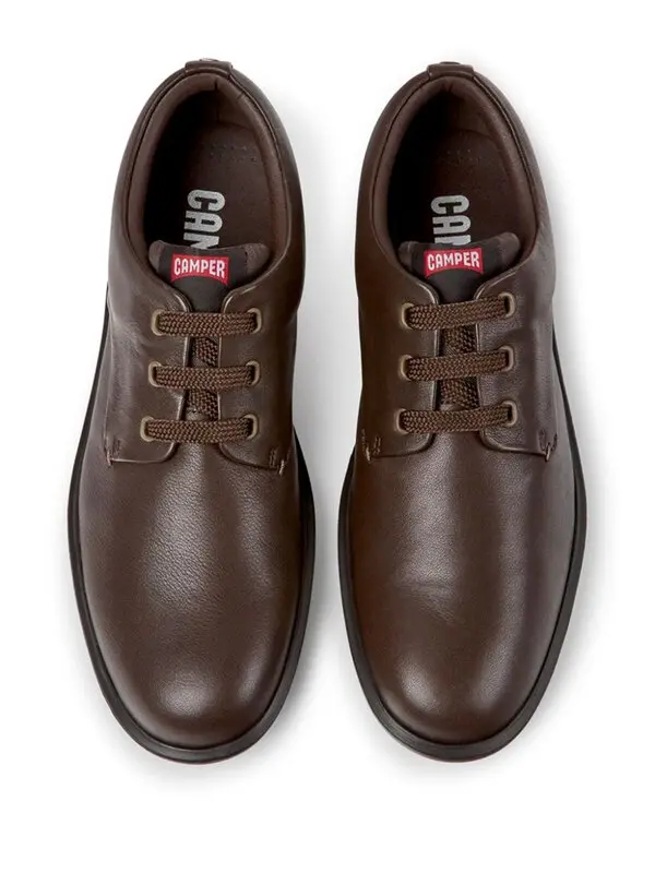 Camper Atom Work Leather Derby Shoes