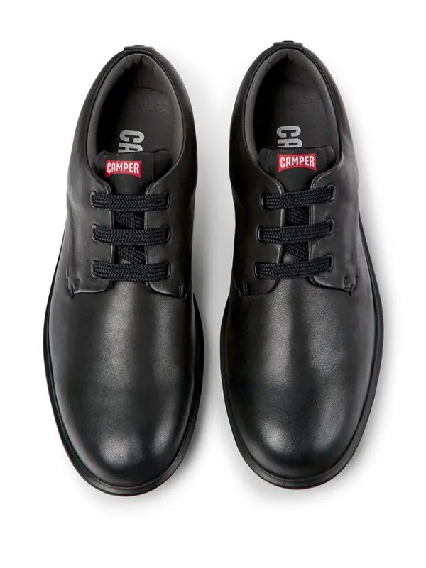 Camper Atom Work Lace-up Derby Shoes - Black