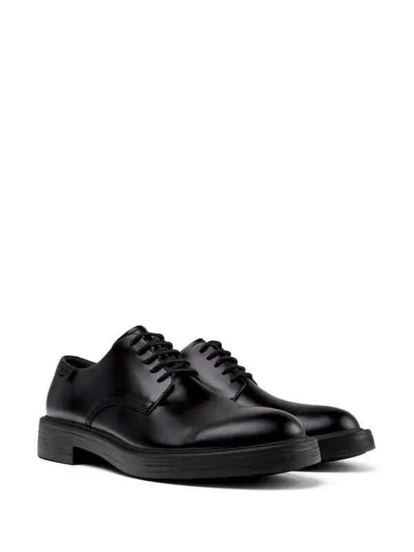 Camper Dean Leather Derby Shoes - Black