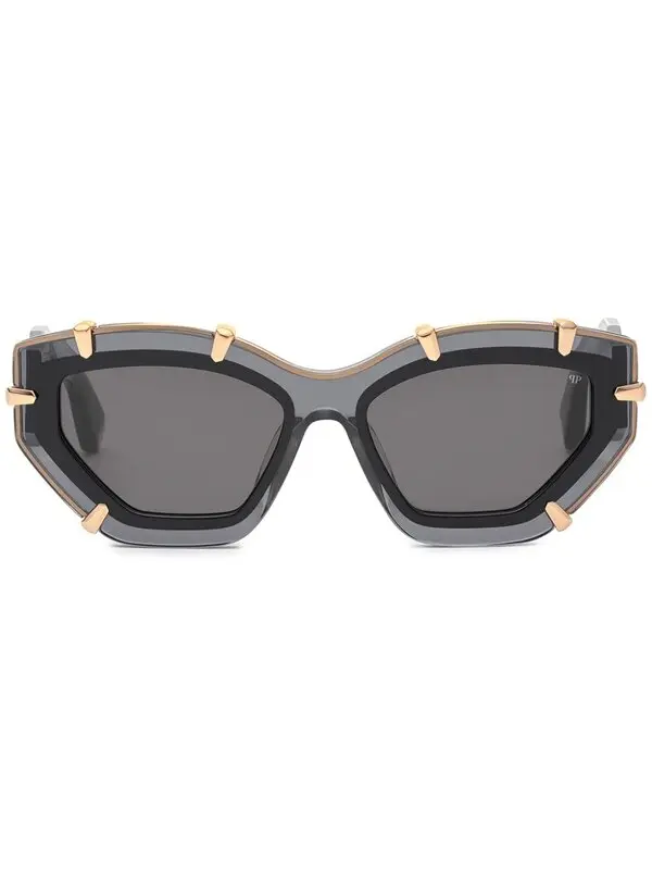 Philipp Plein Cat-eye Sunglasses - Grey