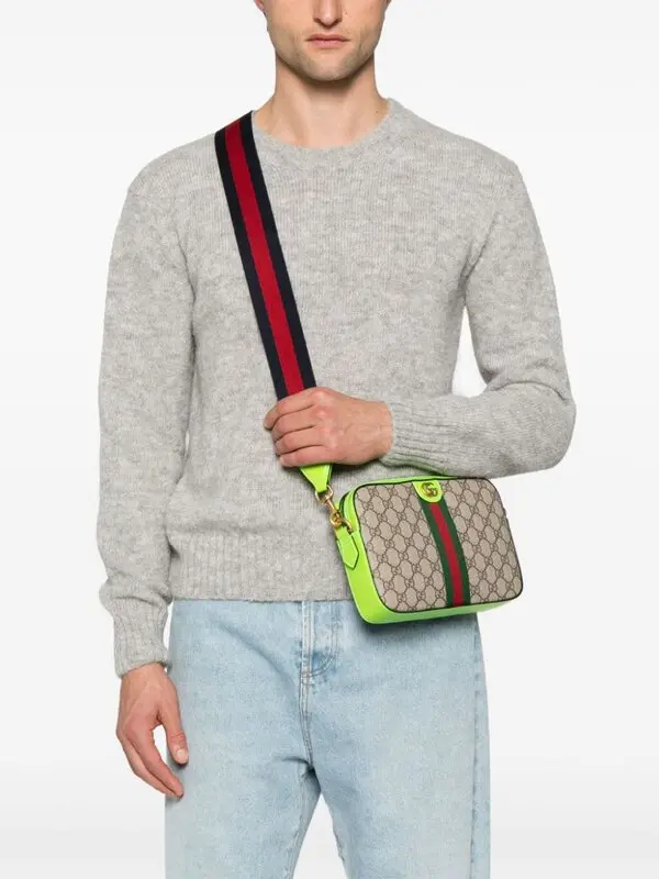Gucci Small Ophidia Messenger Bag - Neutrals