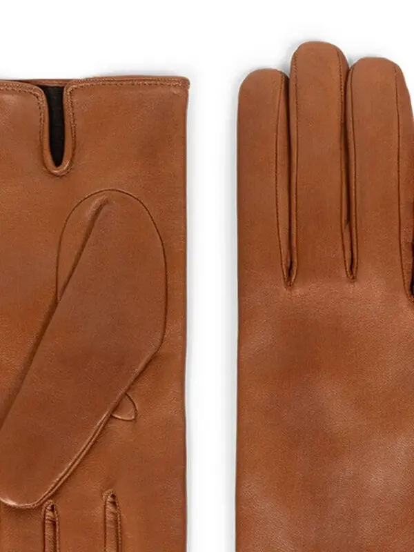 Dries Van Noten Faded Leather Gloves