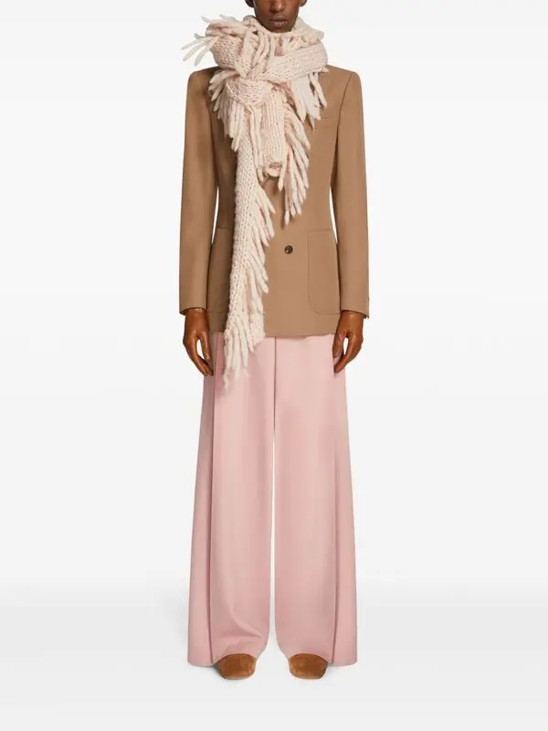 Dries Van Noten Faded Leather Gloves