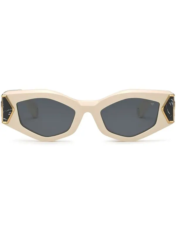 Philipp Plein Hera Cat-eye Sunglasses - Neutrals