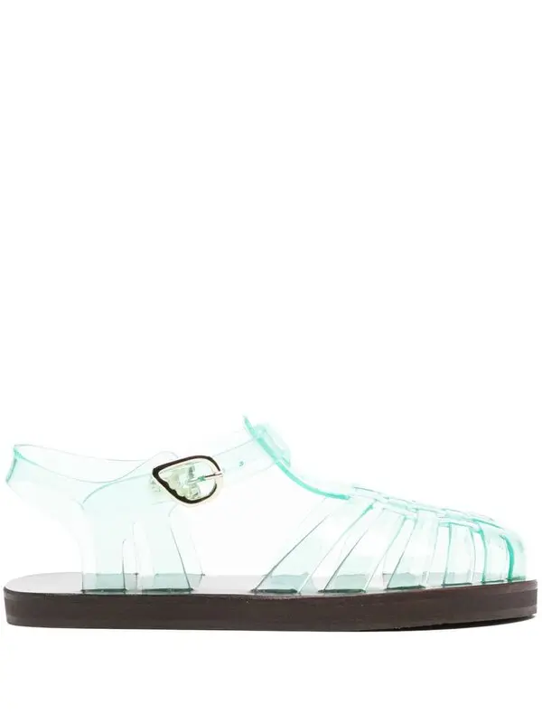 ANCIENT GREEK SANDALS Homeria Jelly Sandals - Green