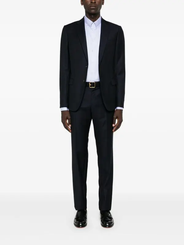 Giorgio Armani Classic-collar Cotton Shirt