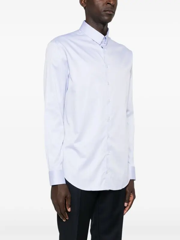 Giorgio Armani Classic-collar Cotton Shirt