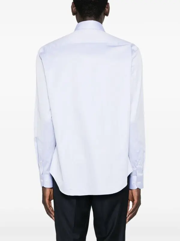 Giorgio Armani Classic-collar Cotton Shirt