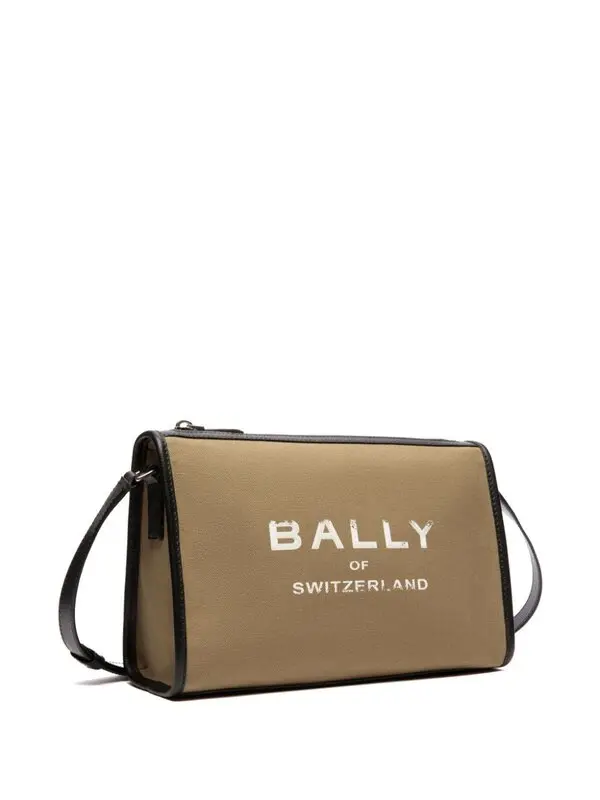 Bally Logo-print Canvas Messenger Bag