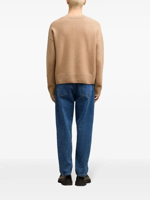 Ami De Coeur V-neck Jumper - Neutrals