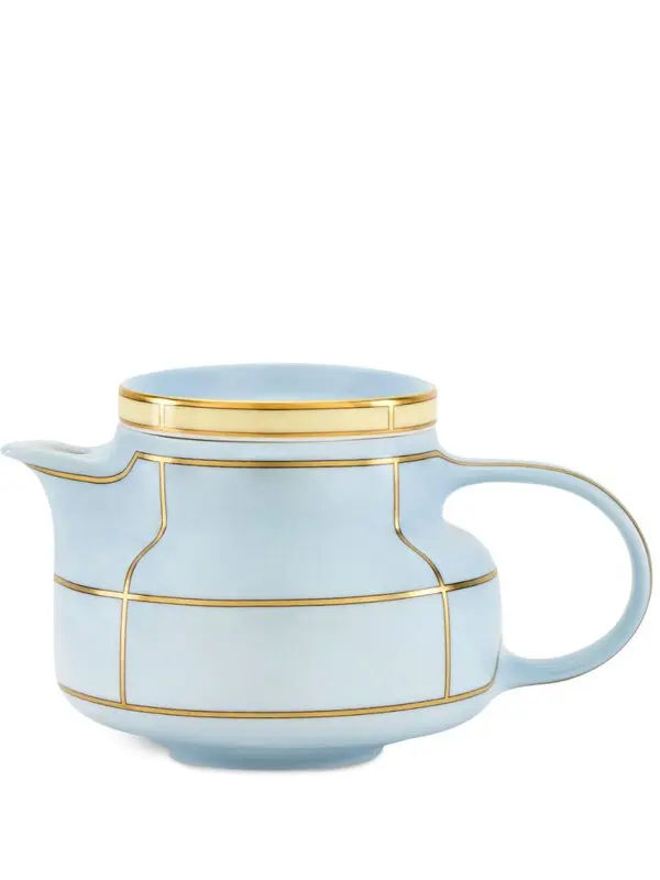 GINORI 1735 Diva Porcelain Teapot - Blue