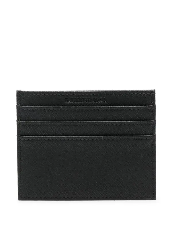 Emporio Armani Logo-plaque Leather Wallet Set