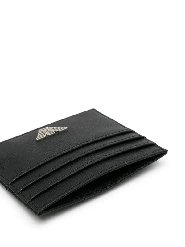 Emporio Armani Logo-plaque Leather Wallet Set