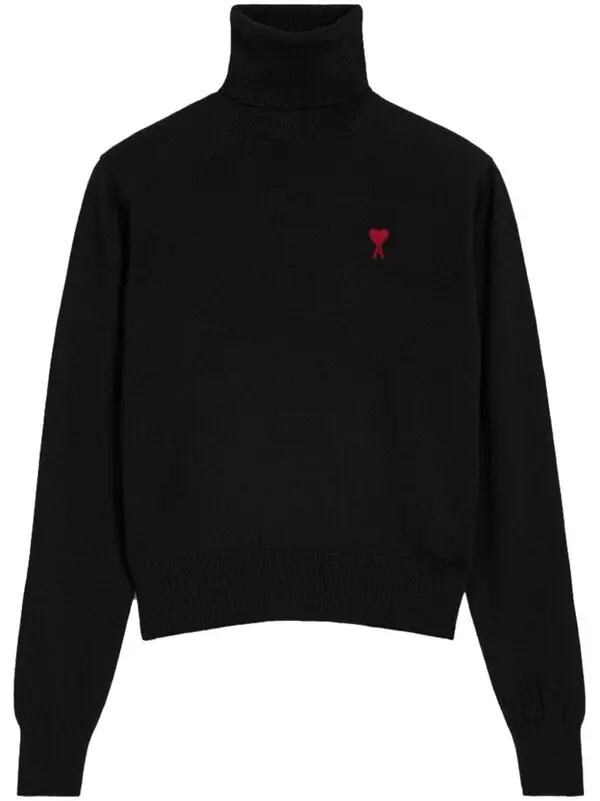 AMI Paris De Coeur Wool Jumper