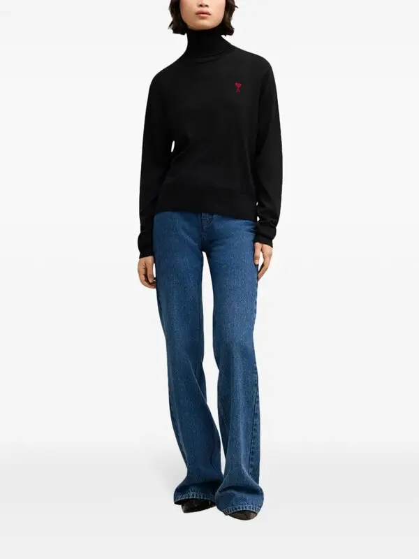 AMI Paris De Coeur Wool Jumper