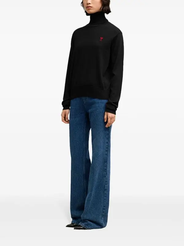 AMI Paris De Coeur Wool Jumper