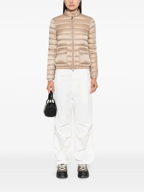 Moncler Lans Down Jacket - Neutrals