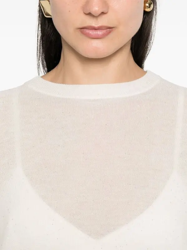 Fabiana Filippi Sequin-embellished Jumper